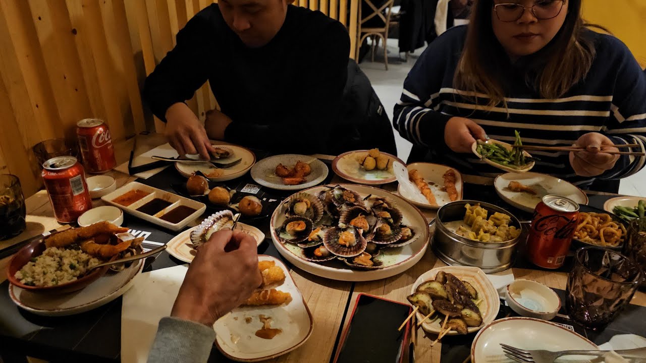 KOYO JAPANESE RESTAURANT MUKBANG JAPANESE FOOD EAT ALL YOU CAN SA ...