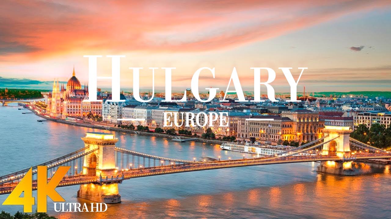 FLYING OVER HUNGARY (4K UHD) • Amazing Aerial View, Scenic Relaxation ...