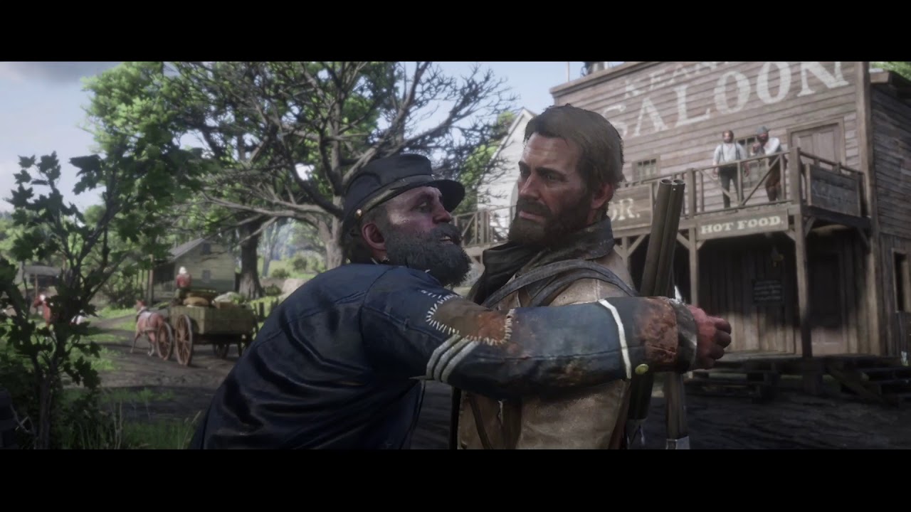 Red Dead Redemption 2 - Old Veteran Wants a Hug - YouTube