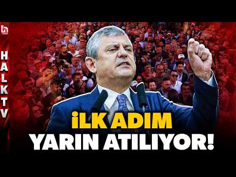 ÖZGÜR ÖZEL FİTİLİ YARIN ATEŞLİYOR! Yeni partinin ilk hamlesi milyonları kilitler! Fırtına kopacak!