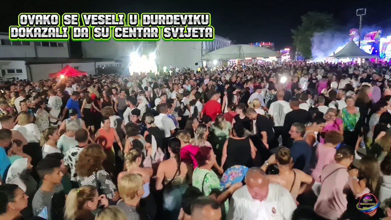 Ovako se veseli u Đurđeviku dokazali da su centar svijeta /2024 - YouTube