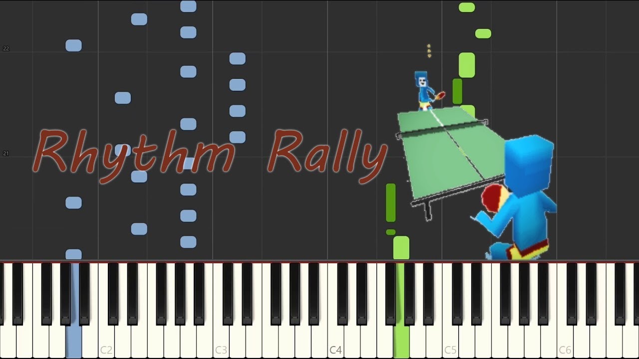 Rhythm Heaven - Rhythm Rally | Piano Cover [Synthesia] - YouTube