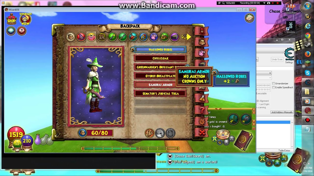 How to hack wizard101 crowns and gold part 2|Working! - YouTube