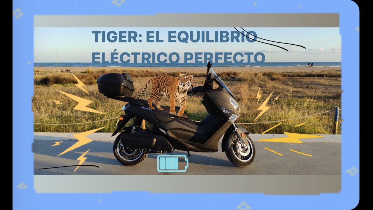 EFUN TIGER🐯- Moto ELÉCTRICA de 125cc 🛵 (review en ESPAÑOL🇪🇸) - La ...