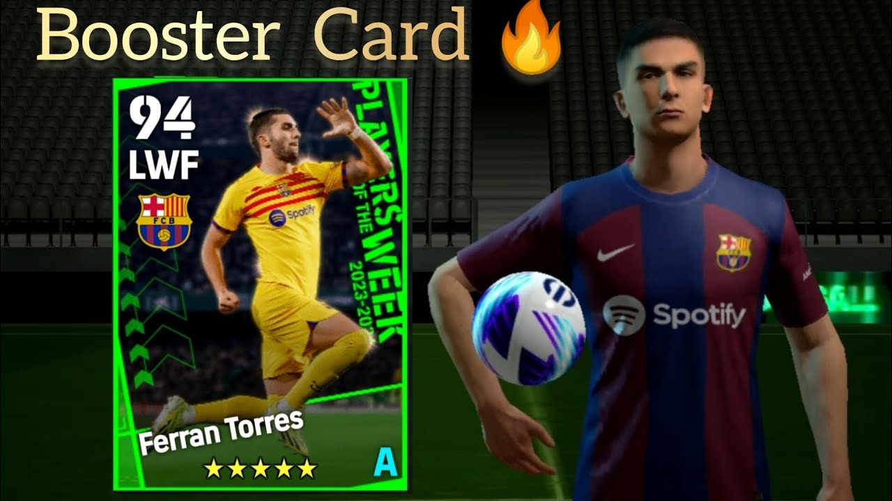 Trick to get Ferran Torres 🤯 from Potw Worldwide in Efootball mobile 23 Free Booster Card🔥# ...