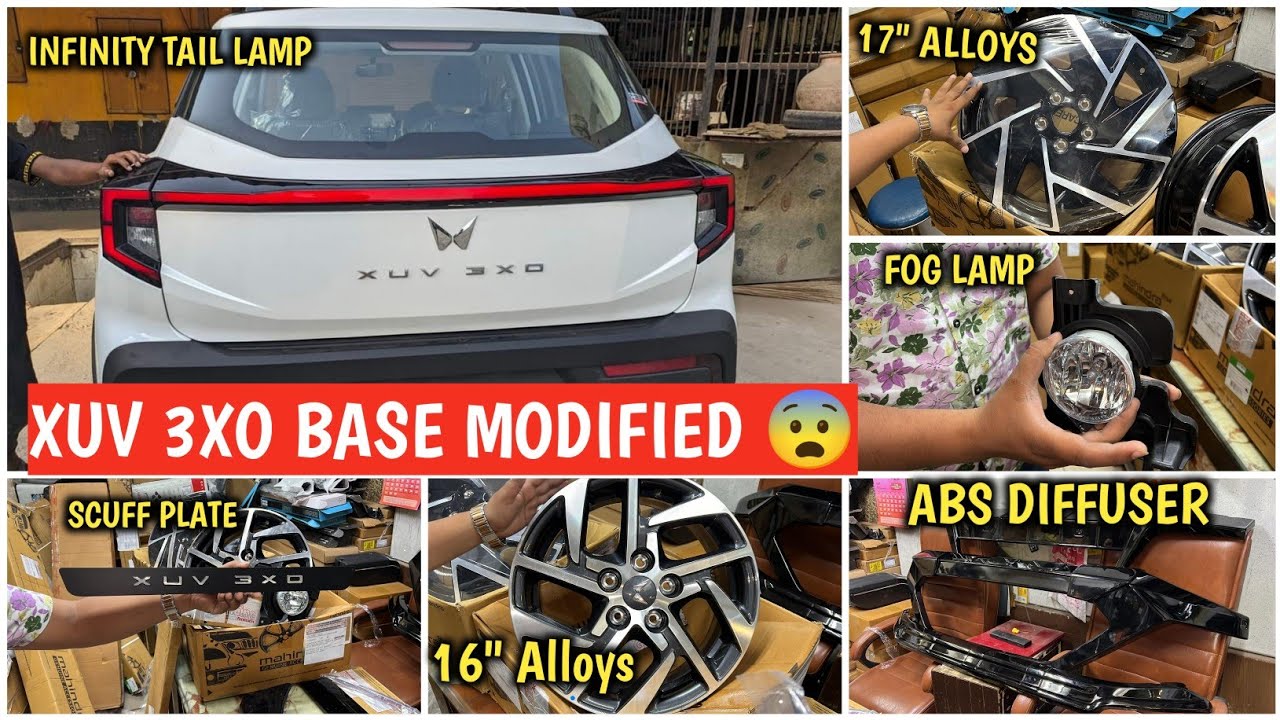 2024 Mahindra Xuv 3xo Modified Xuv3xo Mx3 Modification XUV3XO Modified ...