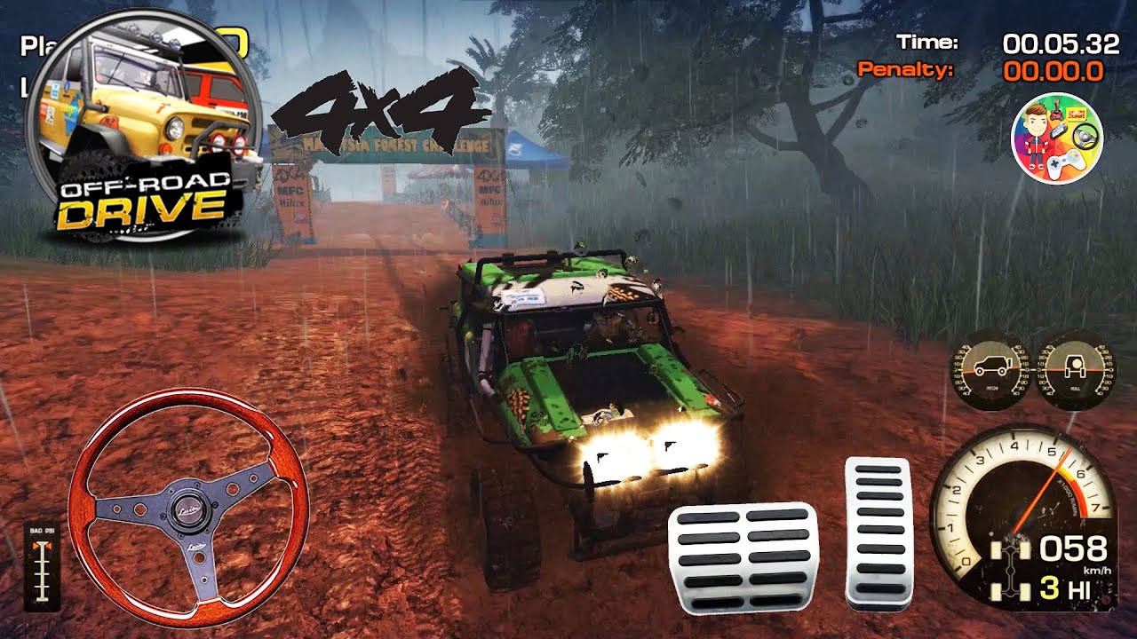 Off Road Drive - Malaysia Forest Challenge - Extreme 4x4 Racing Games ...
