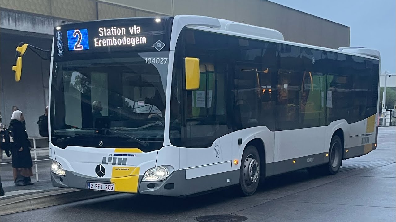Mercedes Citaro C2 K €6 104027 Delijn Coach Partners 🇧🇪 - YouTube