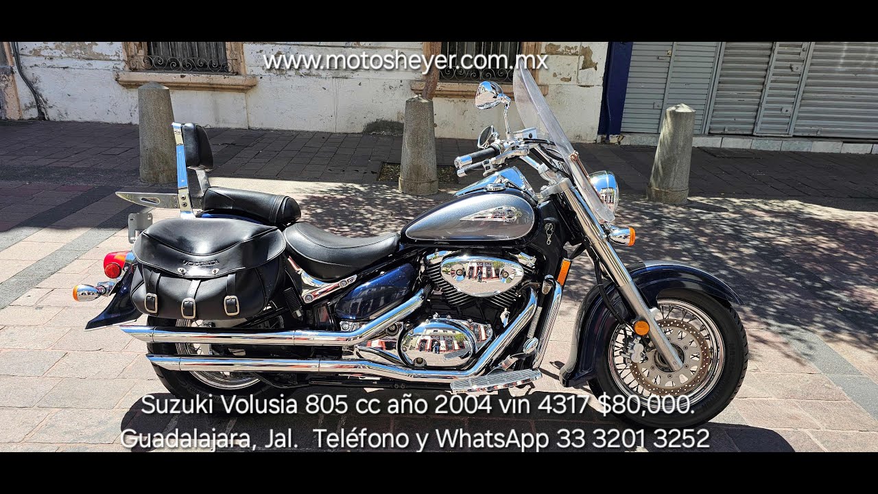 Suzuki Volusia 805 cc año 2004 - YouTube
