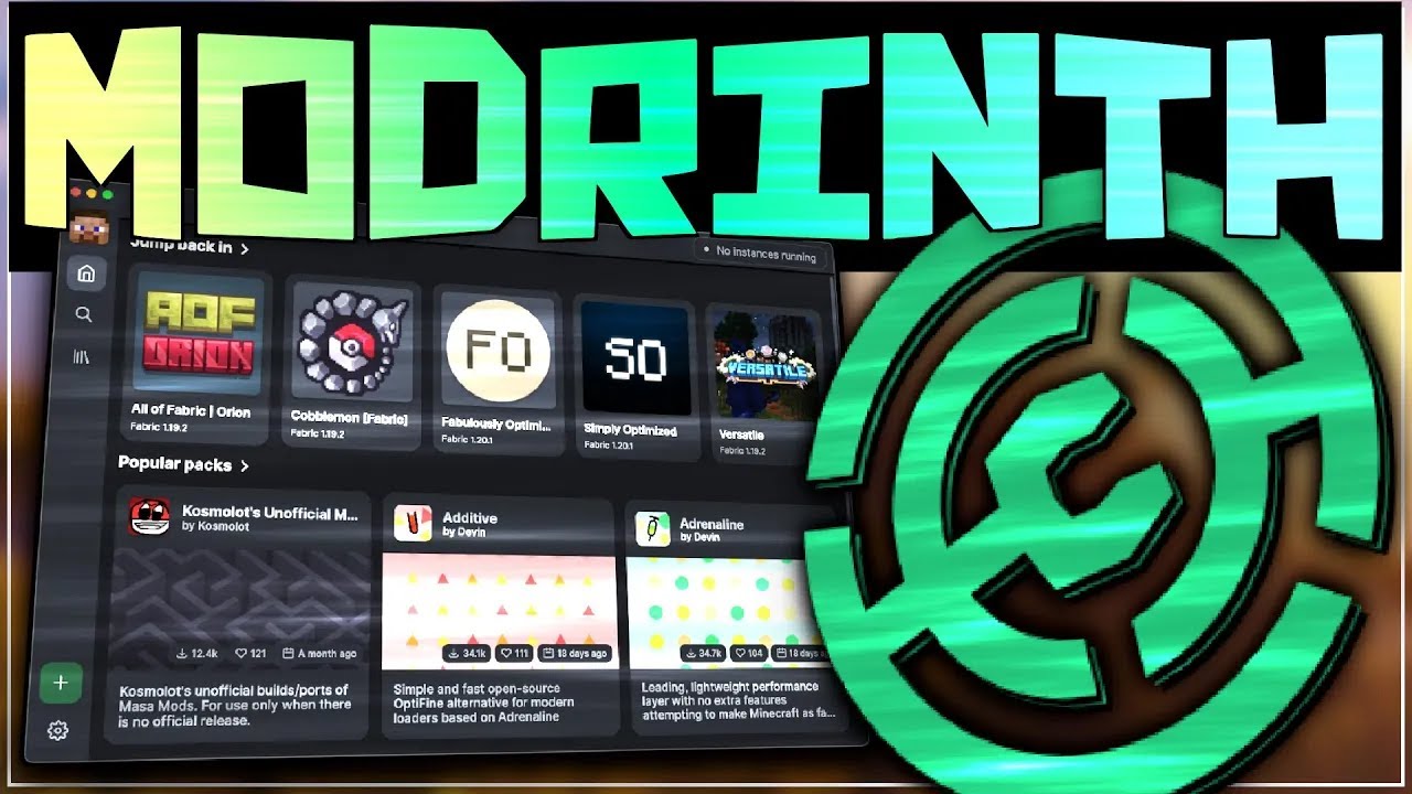 Modrinth Launcher installieren deutsch - YouTube