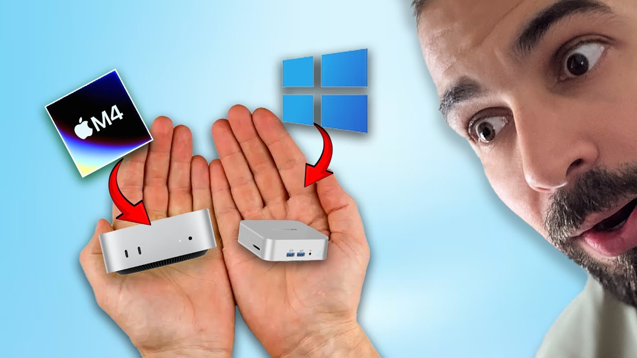Mac MINI M4 ou Windows MINI: Lequel l'emporte ? - YouTube