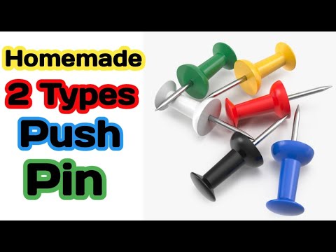 Diy Noticeboard Pins 📌 | Homemade Push Pins | Diy Push Pins | How to ...