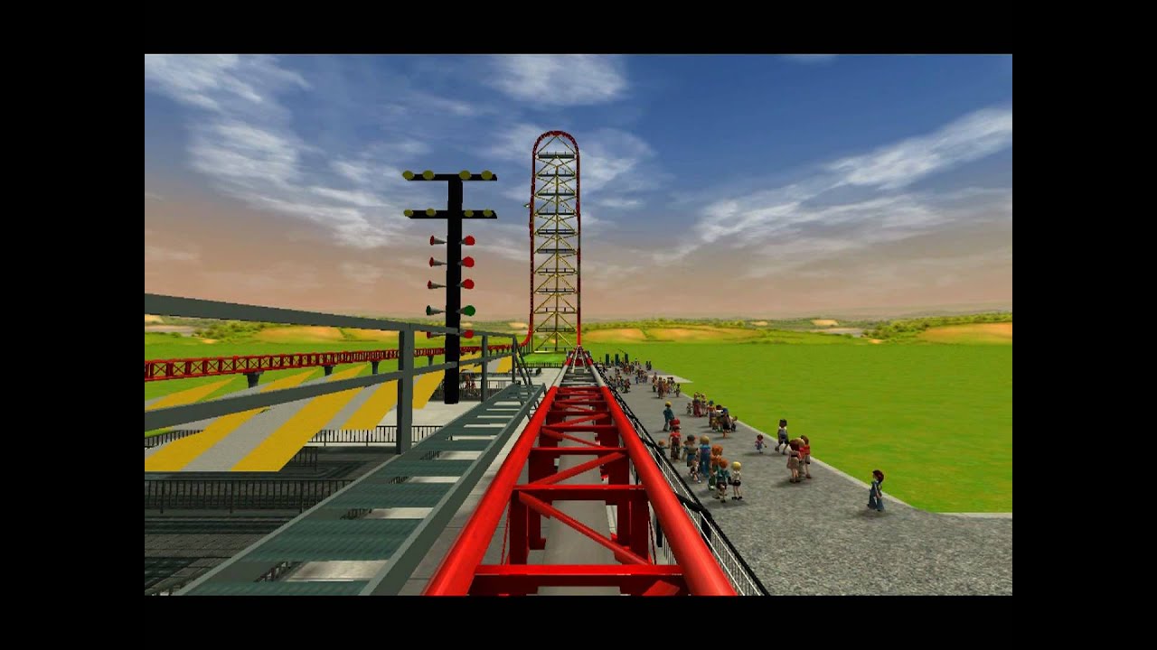 RCT3 Top Thrill Dragster teaser trailer - YouTube