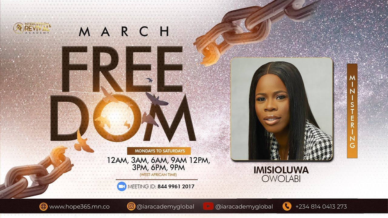 Freedom From Your Needs || Ps ImisiOluwa Owolabi || 04 March 2024 - YouTube