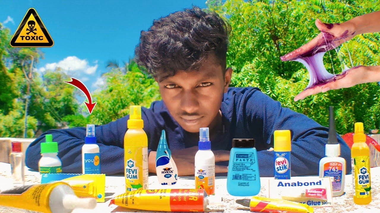 Mixing All Glue And Making Super Alien Glue🤯🧫 | Will It Work⁉️ - YouTube
