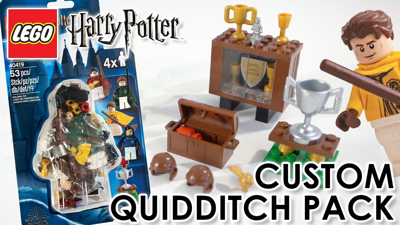 Making The Quidditch Pack We Wanted | LEGO Harry Potter Custom Set ...