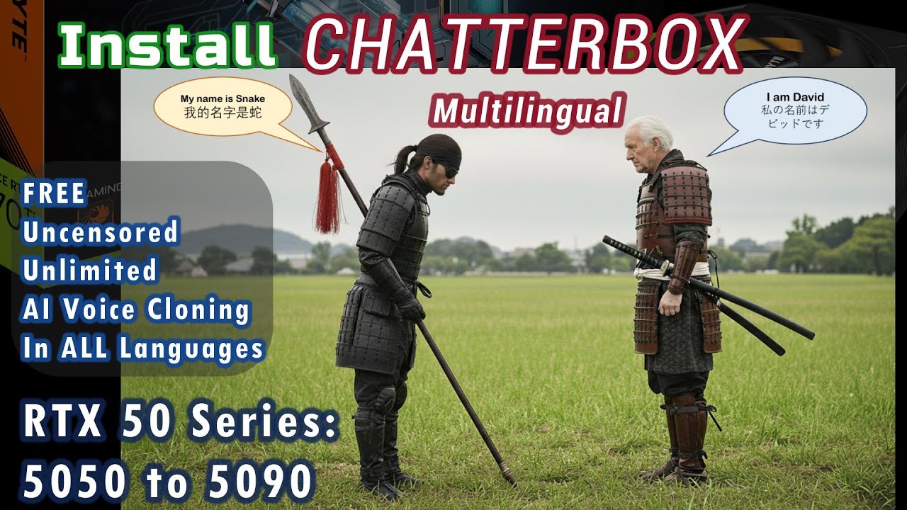 CHATTERBOX Multilingual TTS Installation Guide Windows | FREE ...