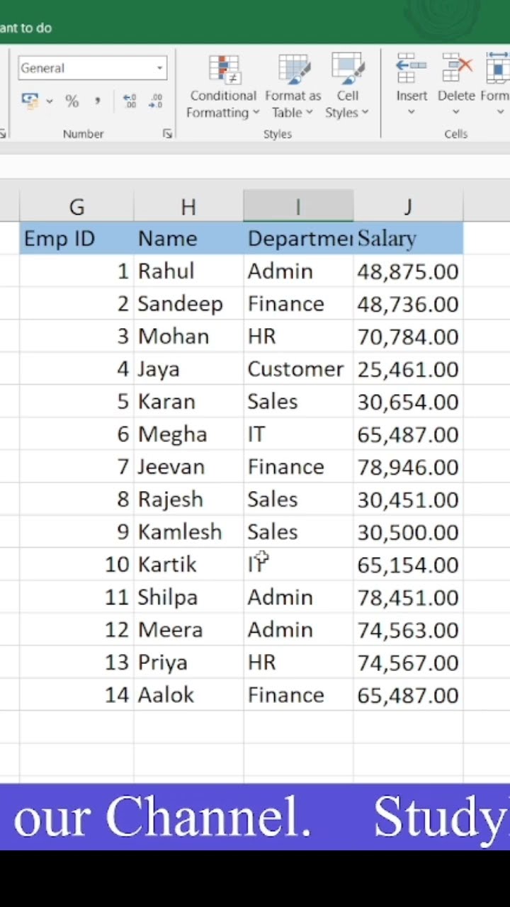 How To Use Slicer In Excel Excel Exceltips Viralvideo Youtube