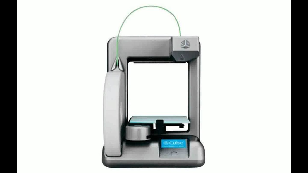 3D Systems Cube 3 - Features and Specs - YouTube