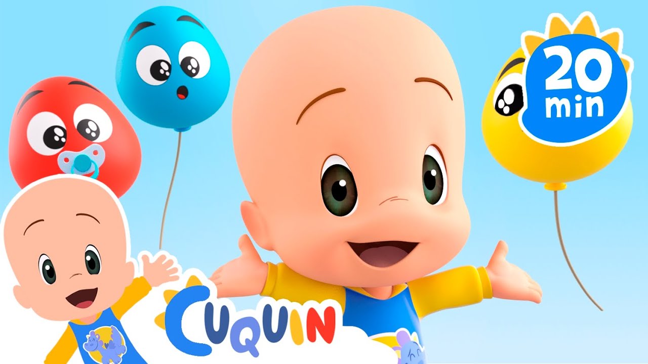 Learn with Cuquin and baby balloons| It's Cuquin Funtime! - YouTube