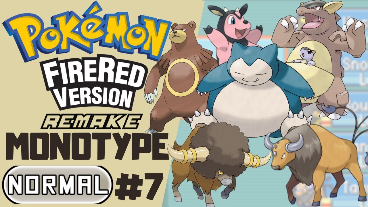 Pokémon Fire Red Remake Monotype - Detonando a Elite Four só com ...