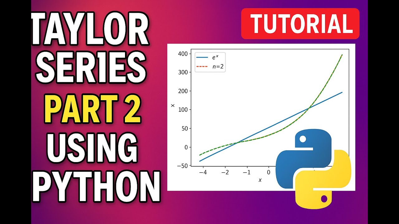 Part 2/2 Exploring Taylor Series Expansion - Theory and Python ...