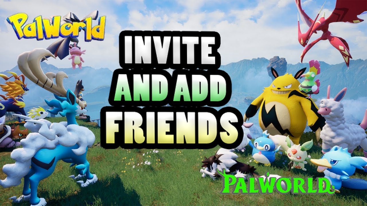How to Invite and Add Friends on Palworld (BEST METHOD) - YouTube