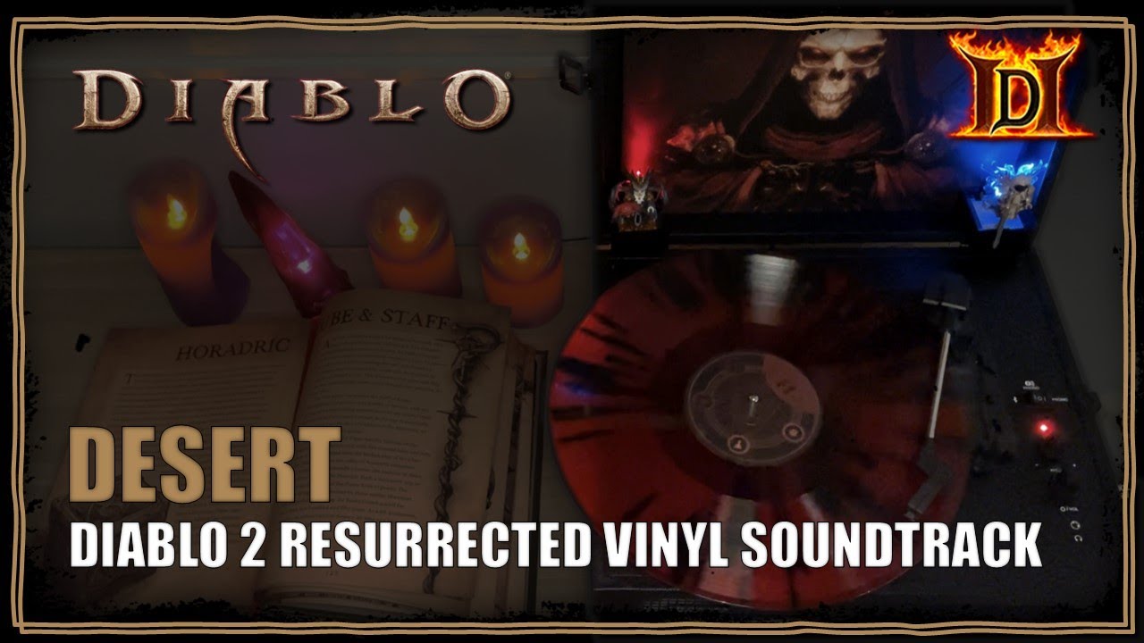 Diablo 2 OST Desert Vinyl Soundtrack Recording - YouTube