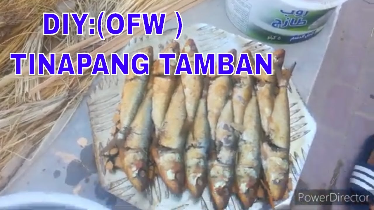 paano gawin ang tinapang tamban (tinapang tamban) smoke fish (how to ...