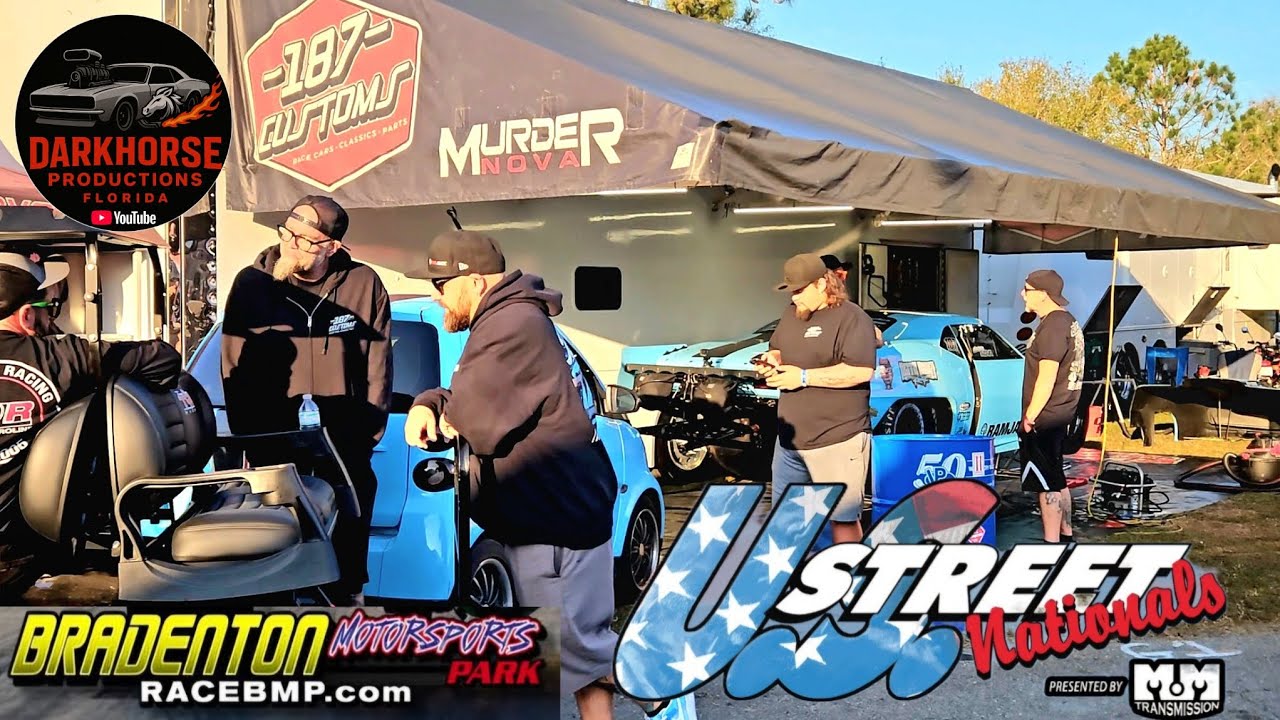 US Street Nationals Outlaw Pro Modified Cars Morning Pit Walk - YouTube