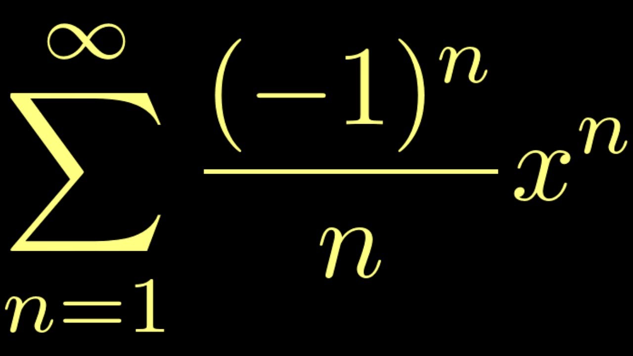 Interval And Radius Of Convergence Of Power Series SUM 1 nx n n interval-and-radius-of-convergence-of-power-series-sum-1-nx-n-n