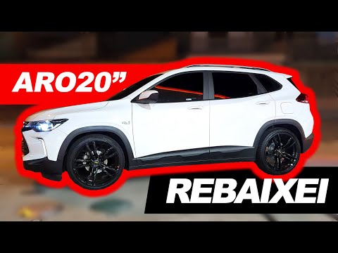 REBAIXEI MINHA TRACKER 2021 COM ARO 20\