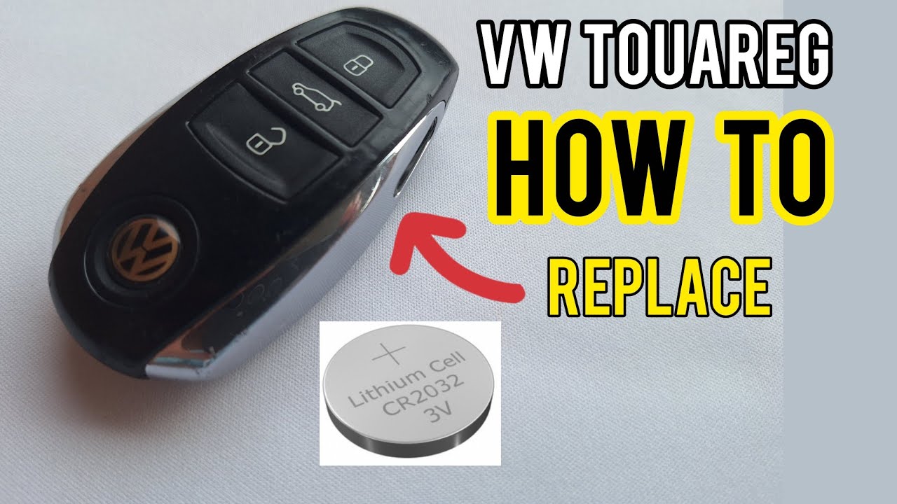 How to Replace VW Touareg Key Battery (Step-by-Step DIY) - YouTube