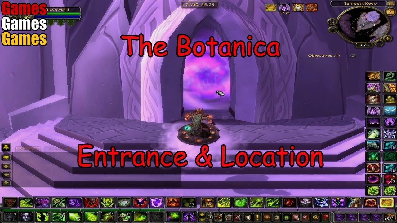 The Botanica Entrance & Location World of Warcraft The Burning Crusade ...
