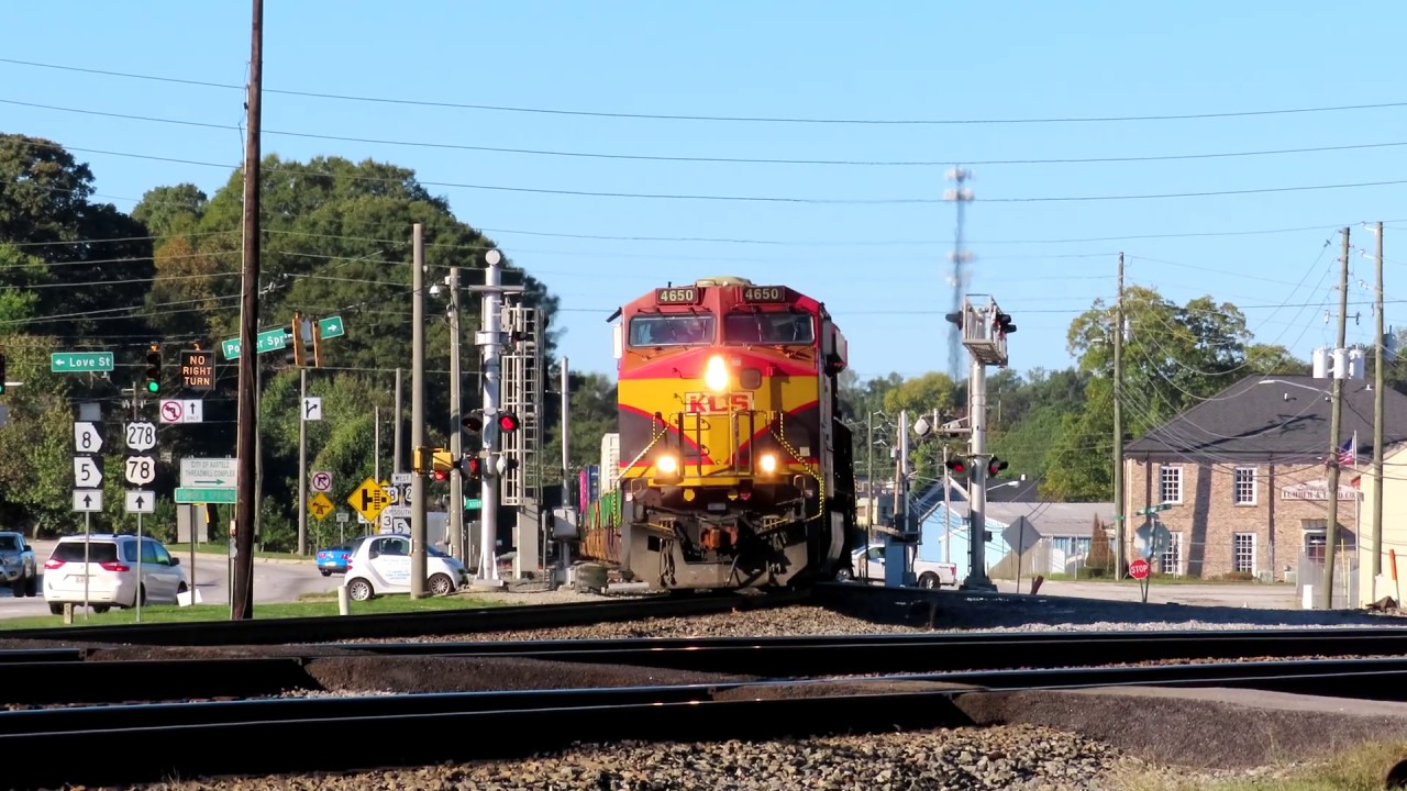 KCS Power Intermodal - Austell, GA - November 2019 - YouTube