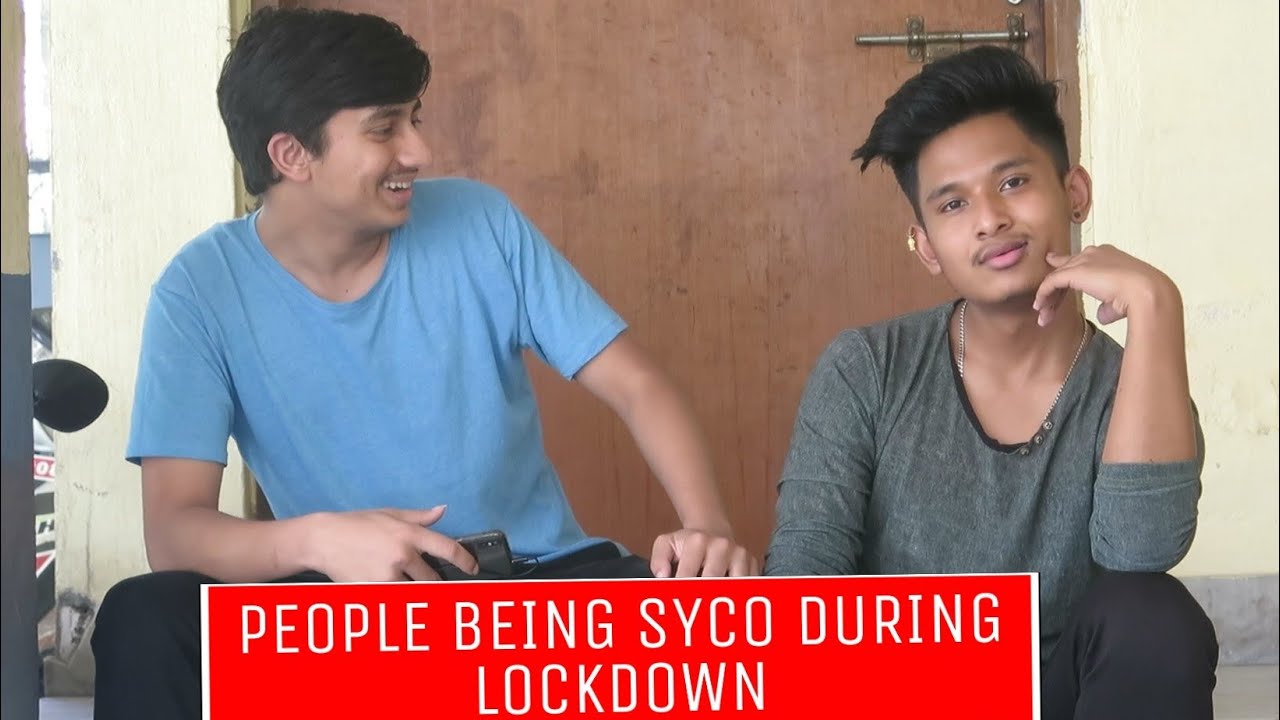 People being syco during lockdown || Comedy video || Ravakar - YouTube