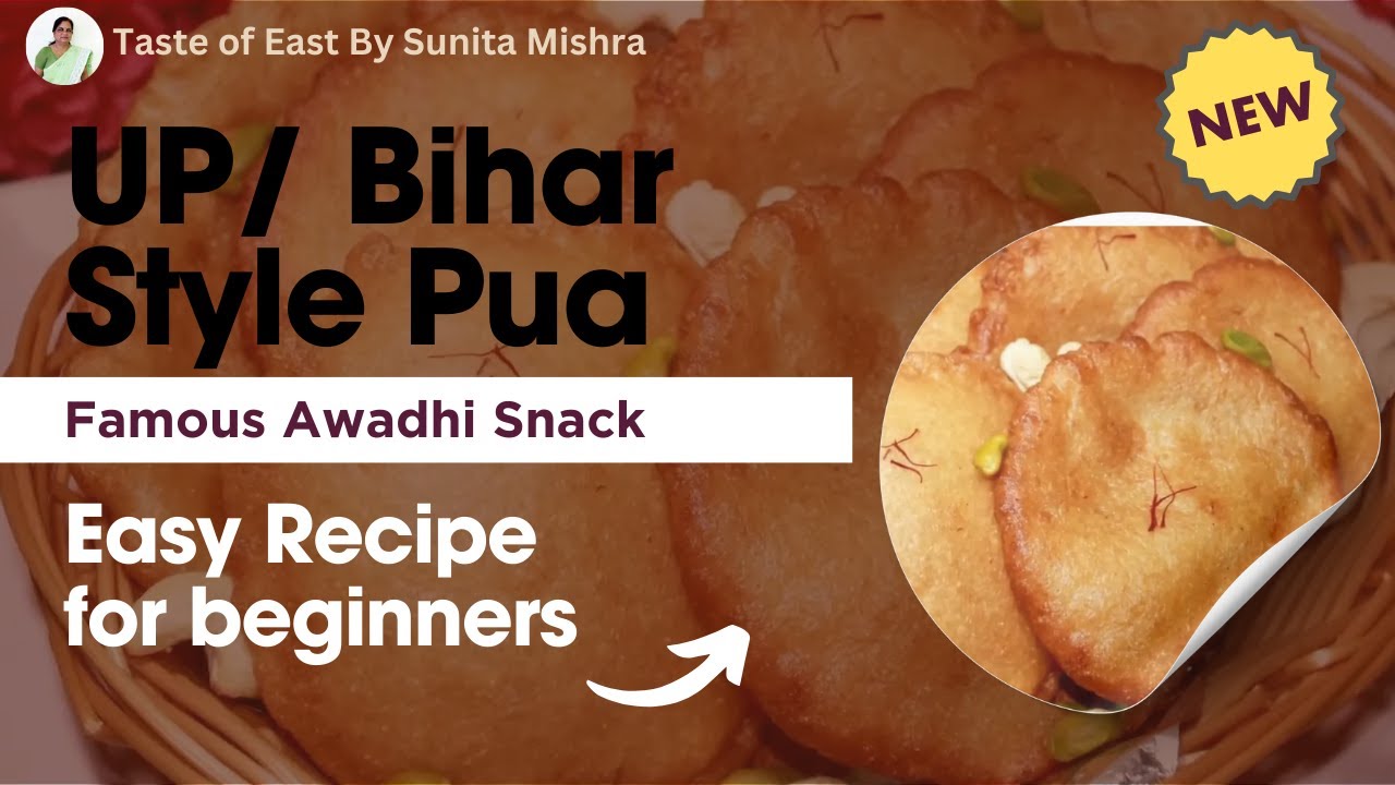 UP / Bihar style Pua recipe | Sweet dish easy and simple | Indian ...