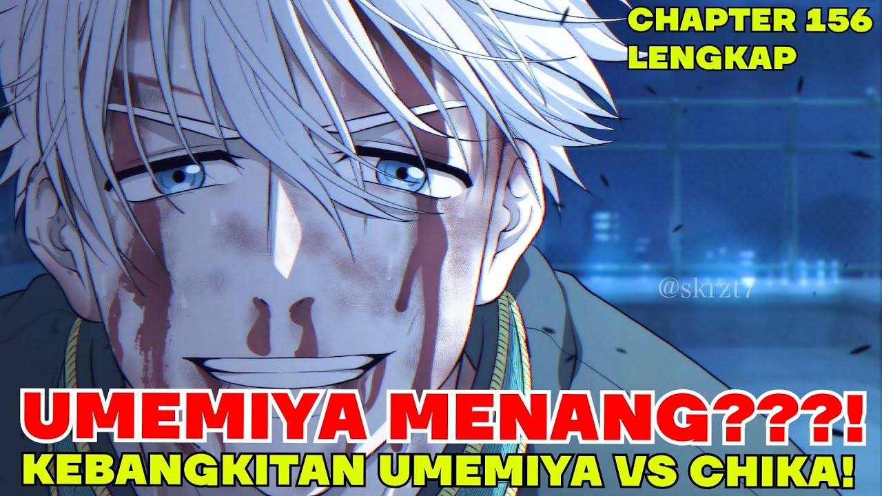 WINDBREAKER CHAPTER 156 LENGKAP REVIEW - UMEMIYA MENANG?! 1 PUKULAN ...