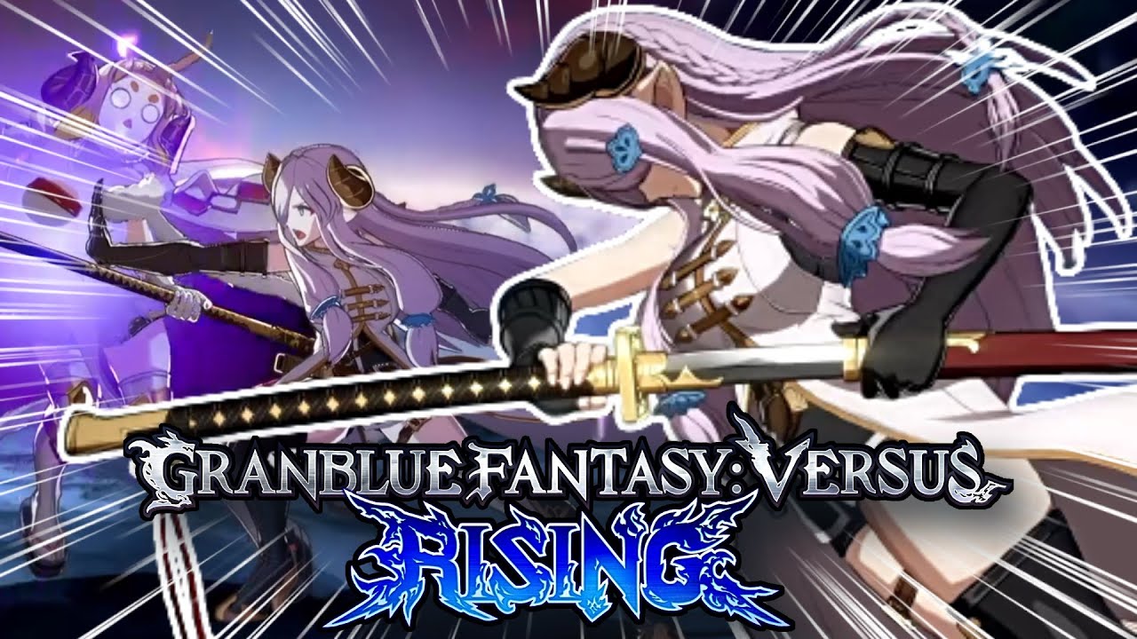 My Favorite Samurai! | Narmaya - Granblue Fantasy VS: Rising Open Beta ...