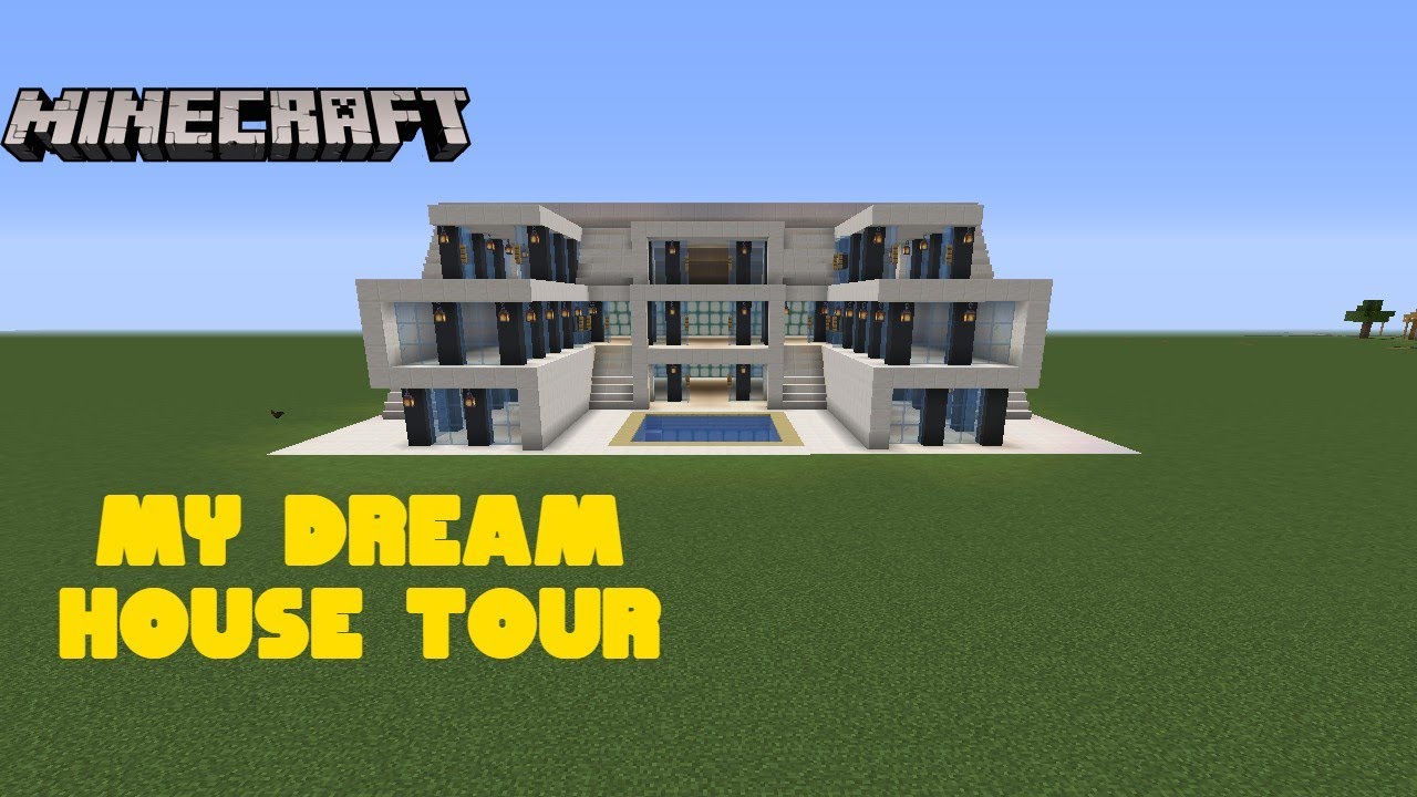 MY DREAM HOUSE TOUR | Minecraft - YouTube
