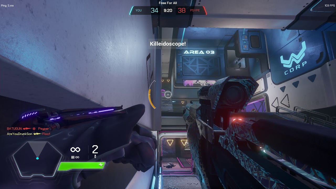 Splitgate: Arena Warfare- FFA Snipers only. 8 kills in a minute. (Killeidoscope!) - YouTube