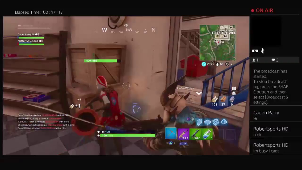 Fortnite with Archie - YouTube