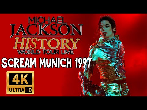 MICHAEL JACKSON - SCREAM LIVE IN MUNICH 1997 (4K)