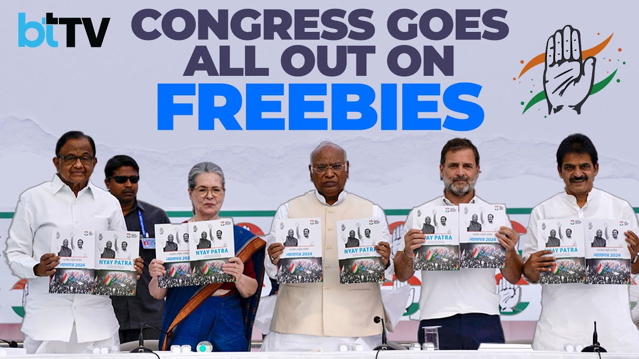 Congress 2024 Manifesto Offers 25 Guarantees & 5 Pillars Of Justice ...