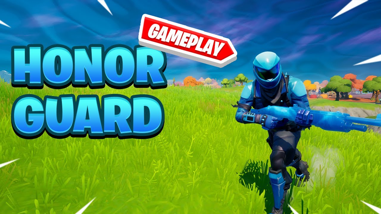 Fortnite HONOR Guard Skin Season 6 Gameplay! (Fortnite Battle Royale ...