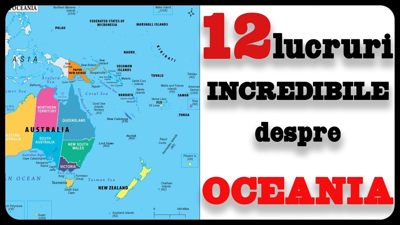 12 lucruri INCREDIBILE despre Oceania - YouTube