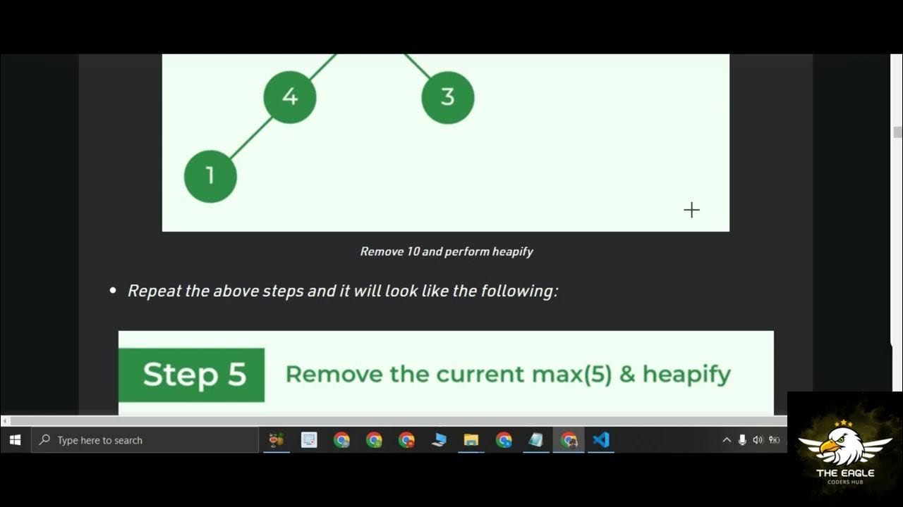 C++ Heap Sort Algorithm: A Step-by-Step Guide part . - YouTube