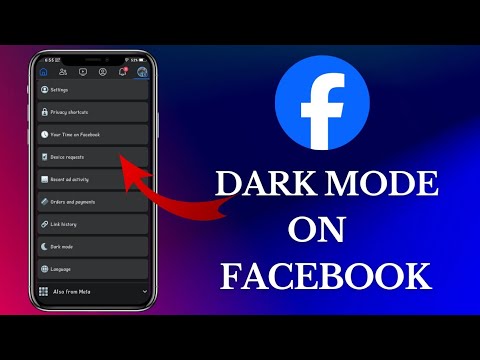 Easy Steps to Activate Dark Mode on Facebook - YouTube