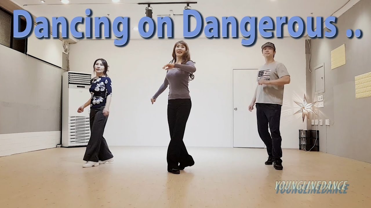 Dancing on Dangerous ..Linedance /Cho: Val Saari - YouTube
