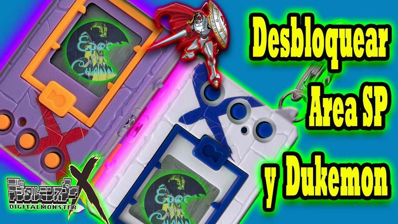 DIGIMON X Digivice 2022, AREA SP Y DUKEMON (GALLANTMON) DESBLOQUEARLO ...